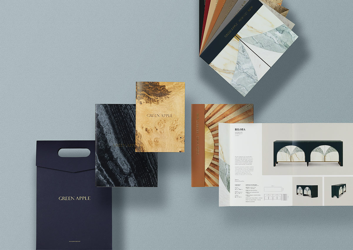 Greenapple media pack — Designed by Panorama in Lisbon