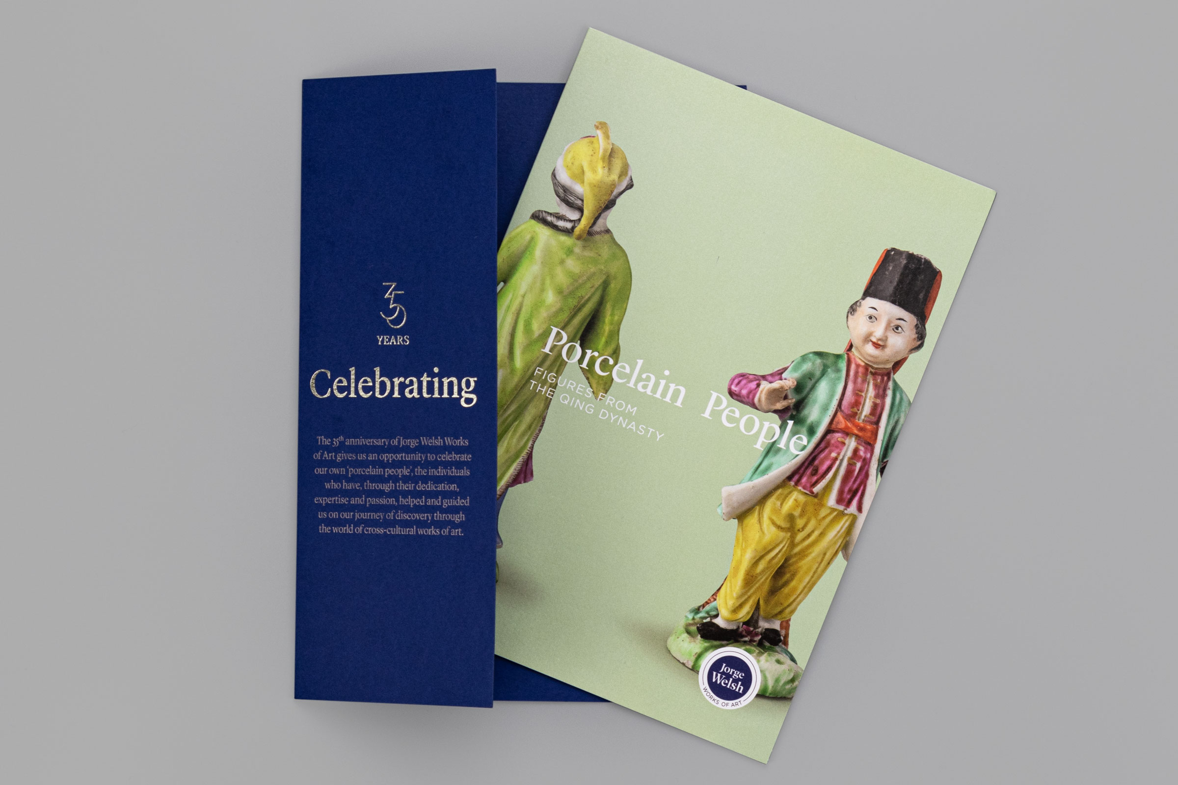 The Porcelain People catalogue showcases unique art pieces